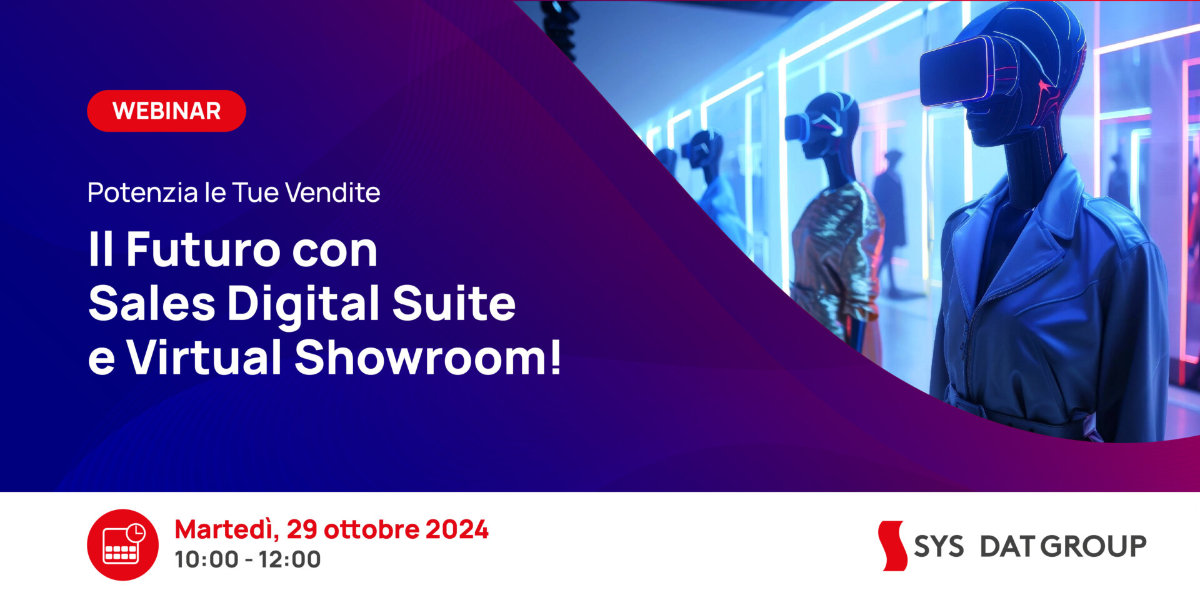 Boost Your Sales: The Future with Sales Digital Suite and Virtual Showroom! - SYS-DAT Group