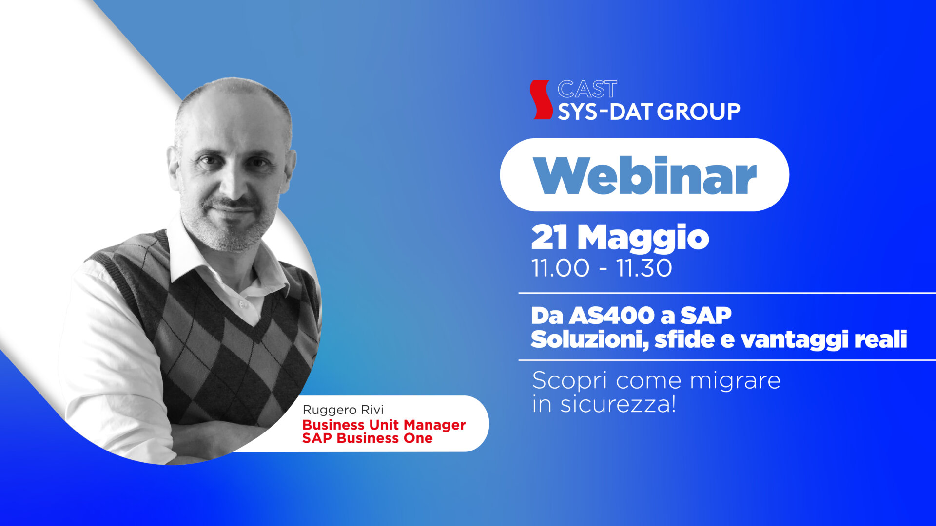 Da AS400 a SAP - Soluzioni, sfide e vantaggi reali - SYS-DAT Group
