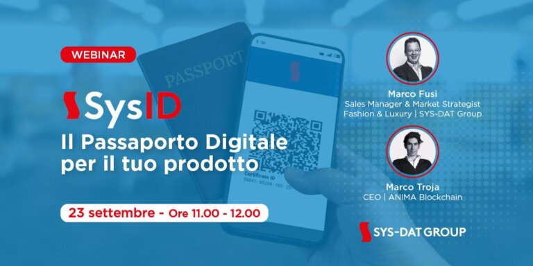 SysID: il Passaporto Digitale per il tuo prodotto (23.09) - SYS-DAT Group